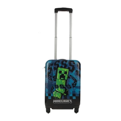 Long-Lasting and Low-Maintenance Minecraft Creeper Kids' Hardside Carry ...